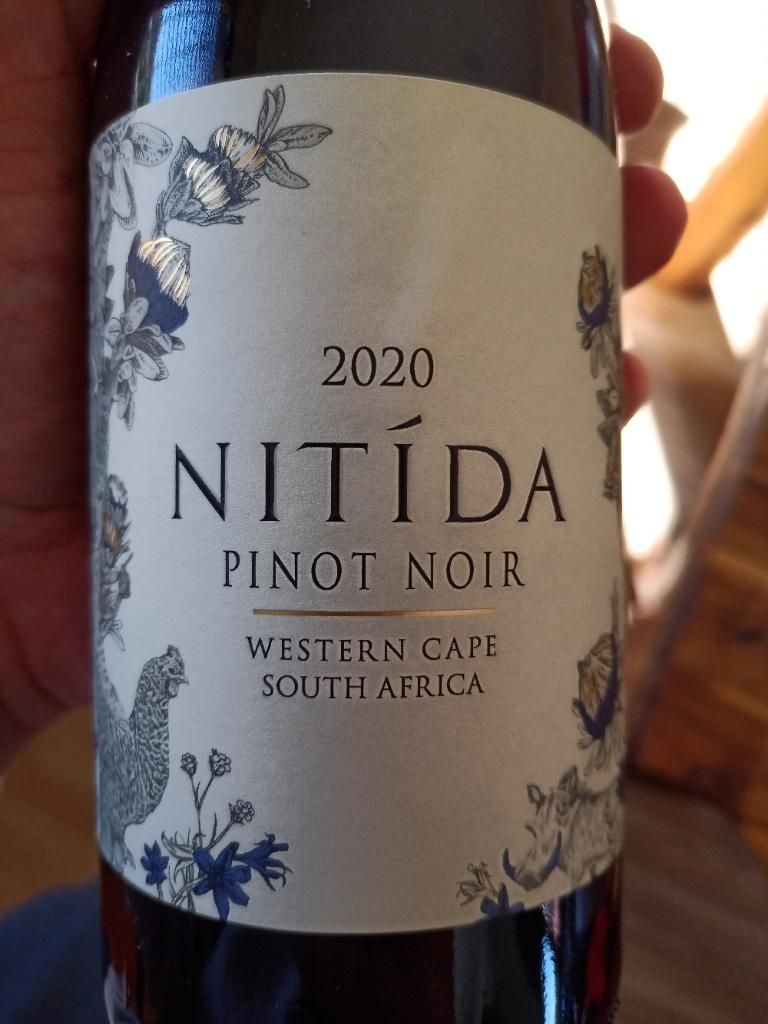 2020 Nitida Pinot Noir, South Africa, Coastal Region, Tygerberg ...