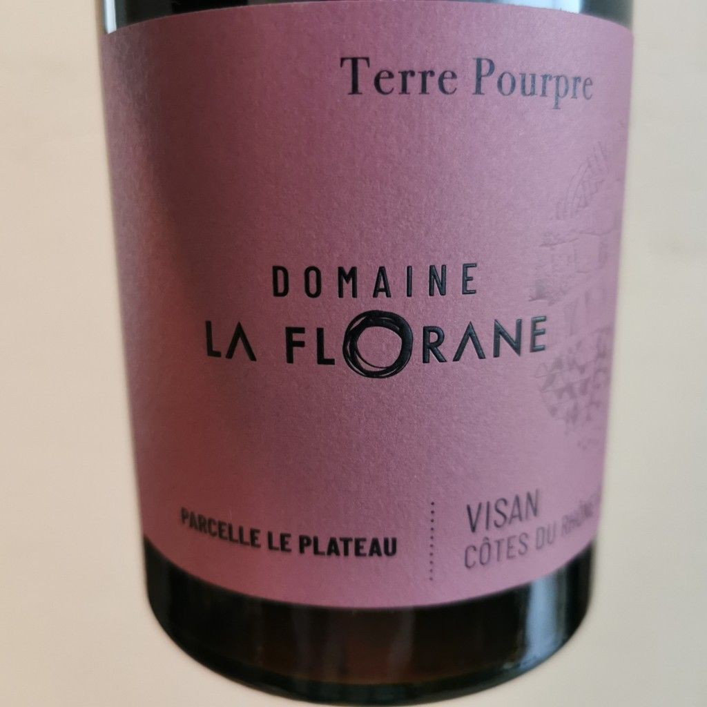 2023 Domaine La Florane Côtes du Rhone Villages Visan Terre Pourpre ...