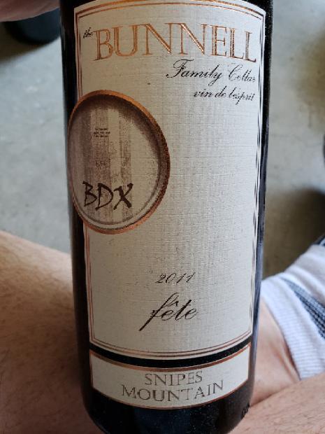 2012 Bunnell Family Cellars fête, USA, Washington, Columbia Valley ...