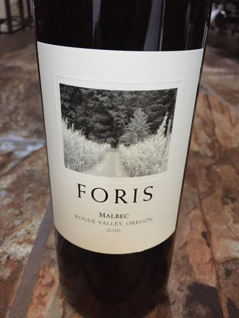 2018 Foris Malbec, USA, Oregon, Southern Oregon, Rogue Valley ...