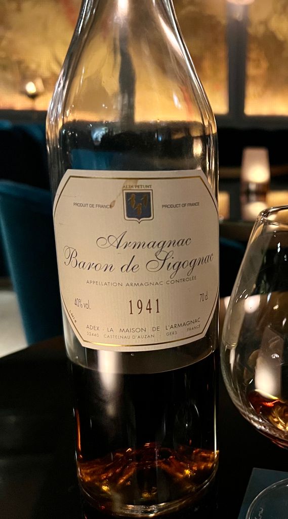 1941 Baron de Sigognac Armagnac, France, Southwest France, Gascony ...