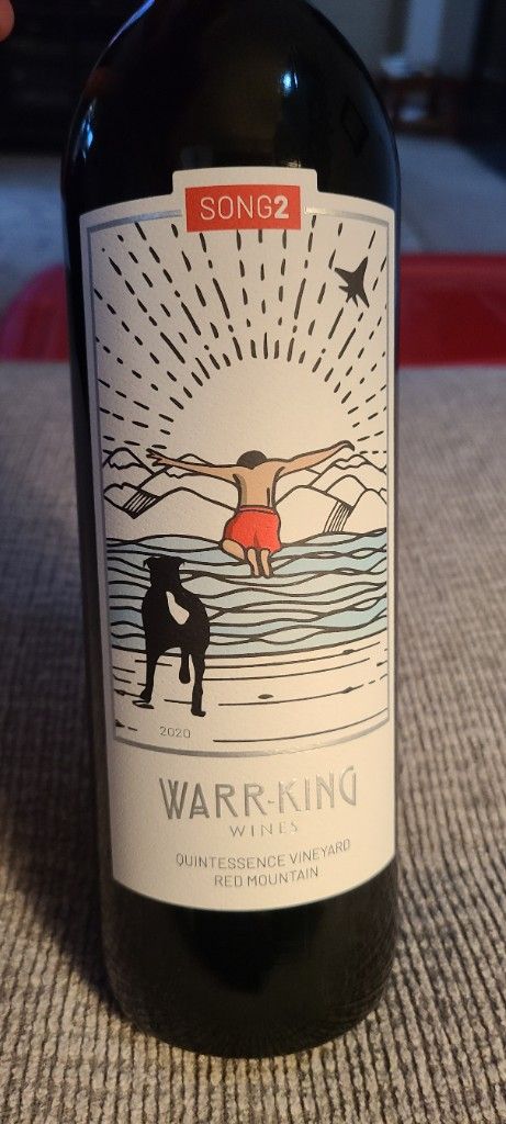 2020 Warr-King Wines Cabernet Sauvignon Song2 Quintessence Vineyard ...