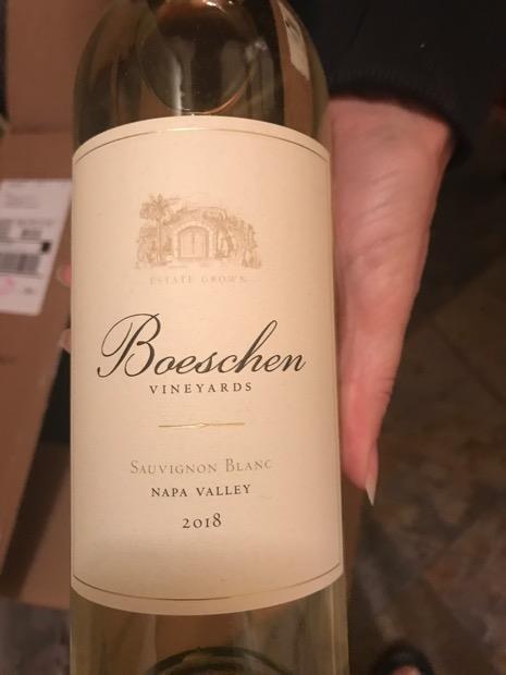 2018 Boeschen Vineyards Sauvignon Blanc Estate, USA, California, Napa ...