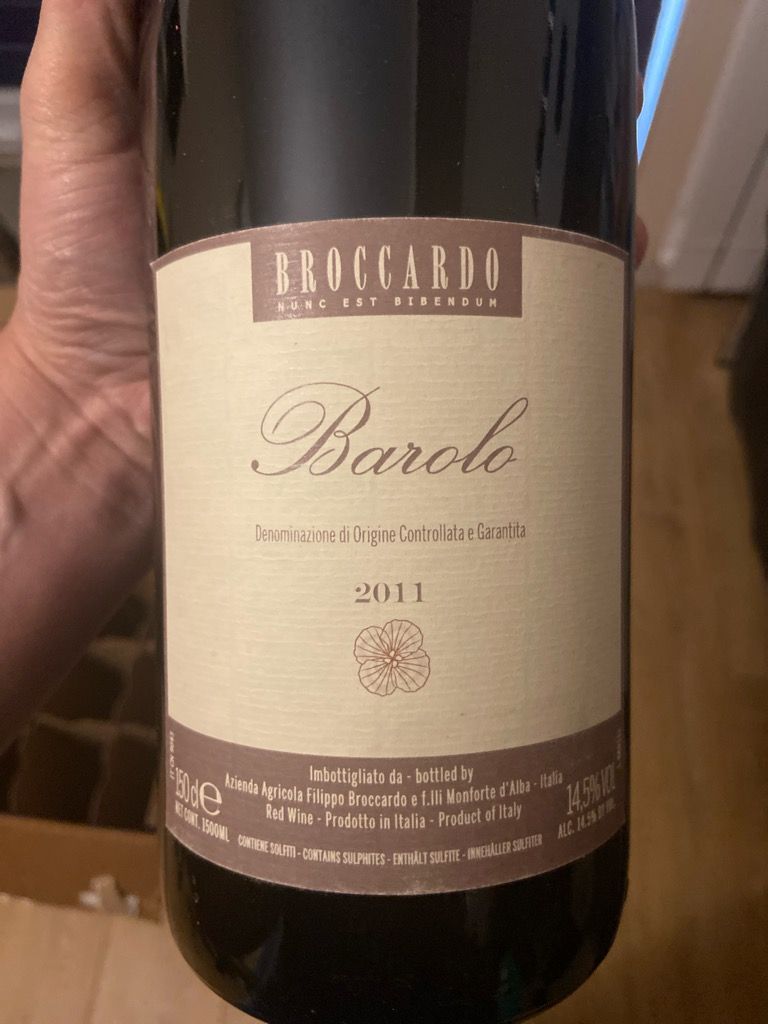 2011 Fratelli Broccardo Barbera d'Alba La Martina, Italy, Piedmont ...
