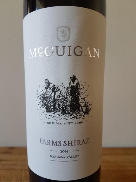 2014 McGuigan Shiraz Farms, Australia, South Australia, Barossa ...