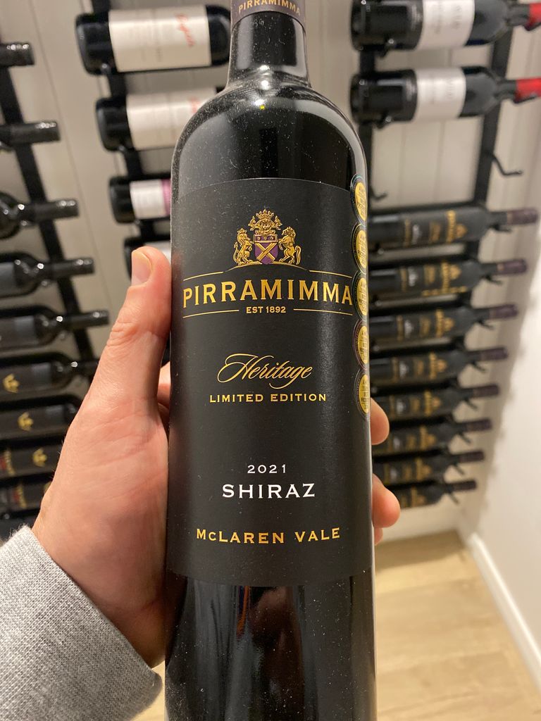 2021 Pirramimma Shiraz Heritage Limited Edition, Australia, South ...
