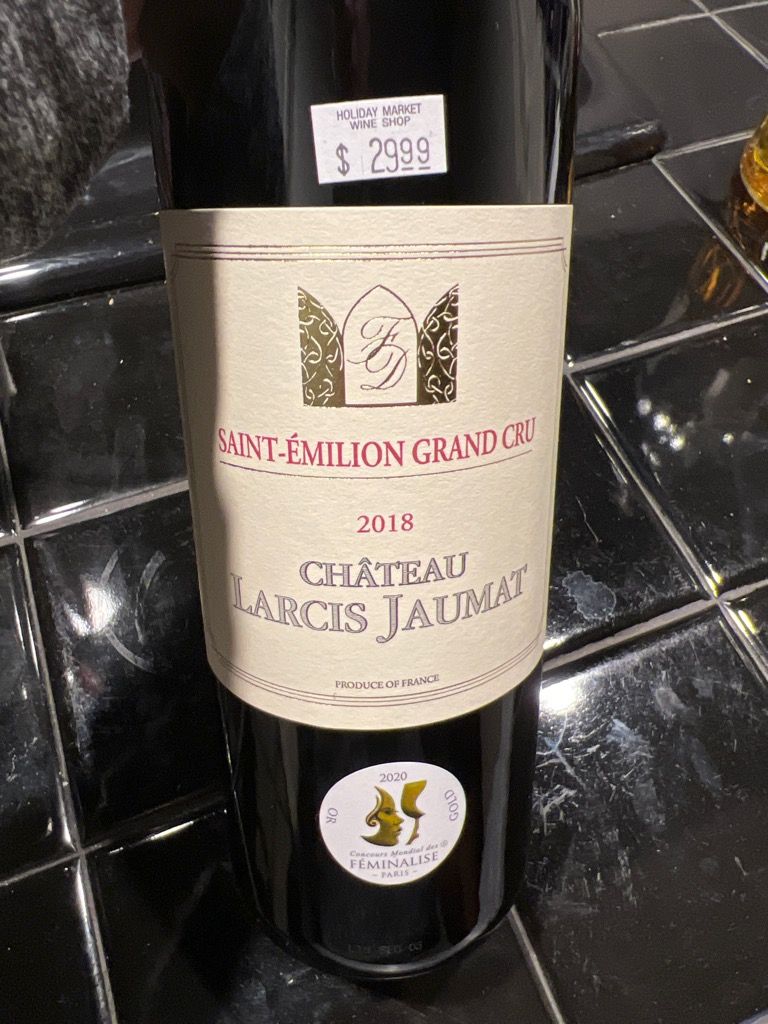 2020 Château Larcis Jaumat, France, Bordeaux, Libournais, St. Émilion ...