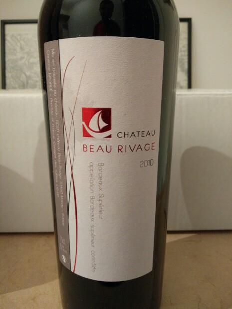 2010 Château Beau Rivage, France, Bordeaux, Bordeaux Supérieur ...