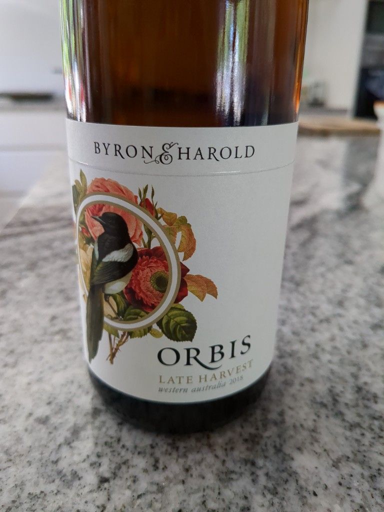 2018 Byron & Harold Riesling Orbis Late Harvest, Australia, Western ...