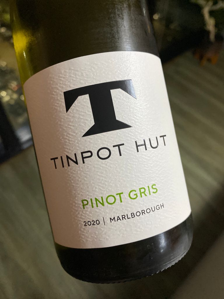 2022 Tinpot Hut Pinot Gris, New Zealand, South Island, Marlborough ...