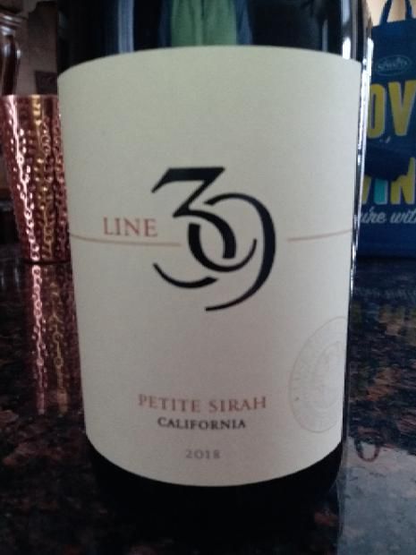 2018 Line 39 Petite Sirah, USA, California - CellarTracker
