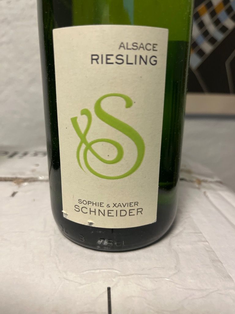2022 Xavier Schneider Riesling, France, Alsace - CellarTracker