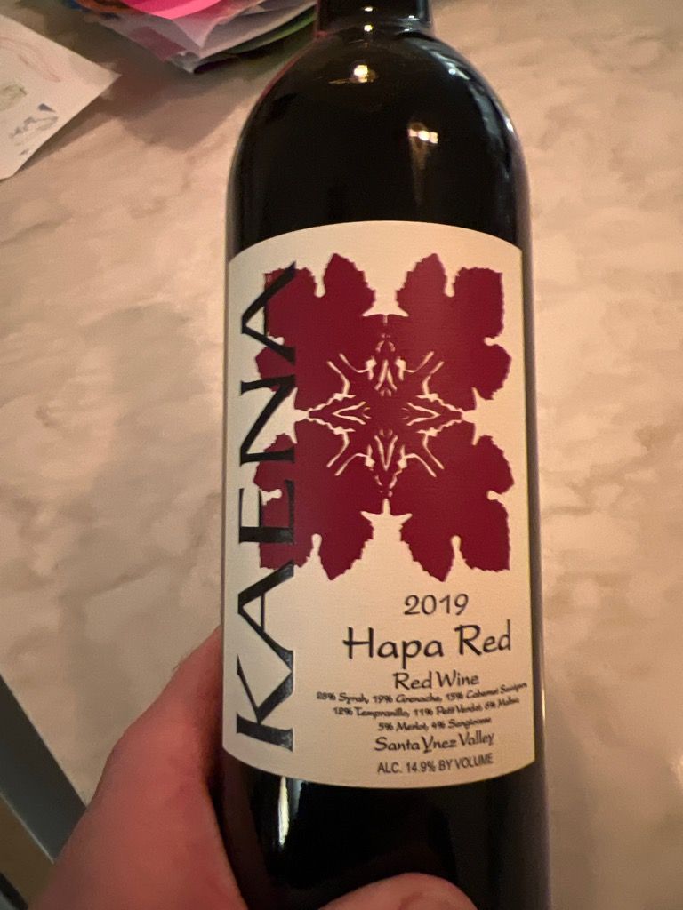2019 Kaena Hapa, USA, California, Central Coast, Santa Ynez Valley ...