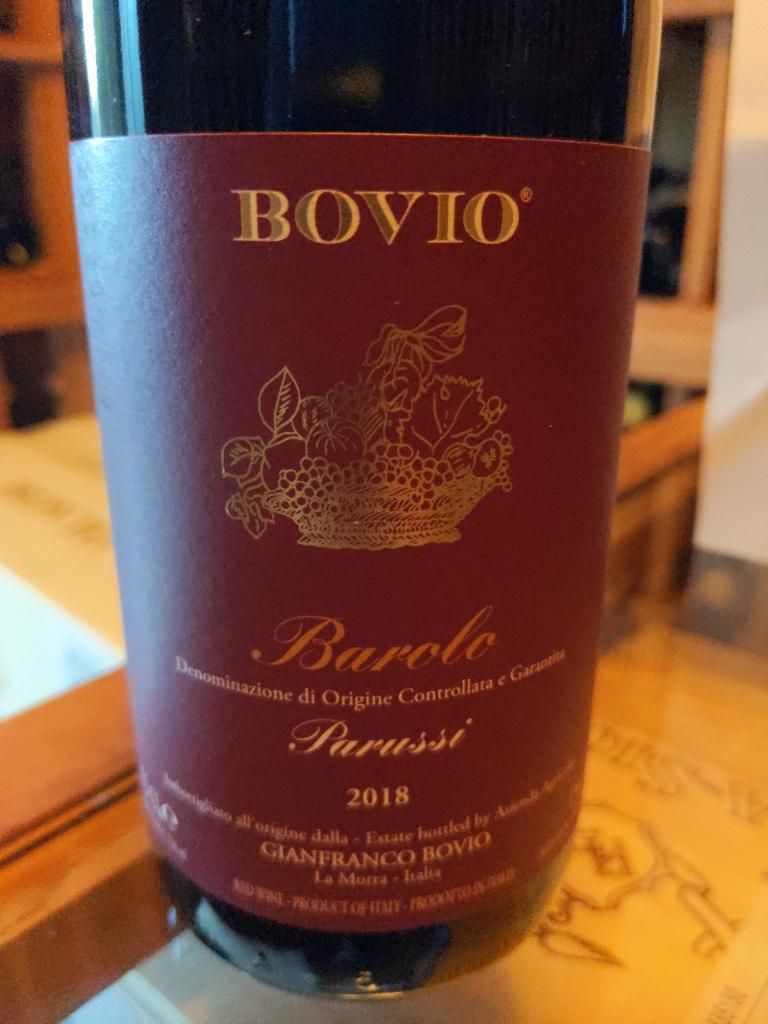 2018 Gianfranco Bovio Barolo Bricco Parussi Riserva, Italy, Piedmont, Langhe, Barolo - CellarTracker