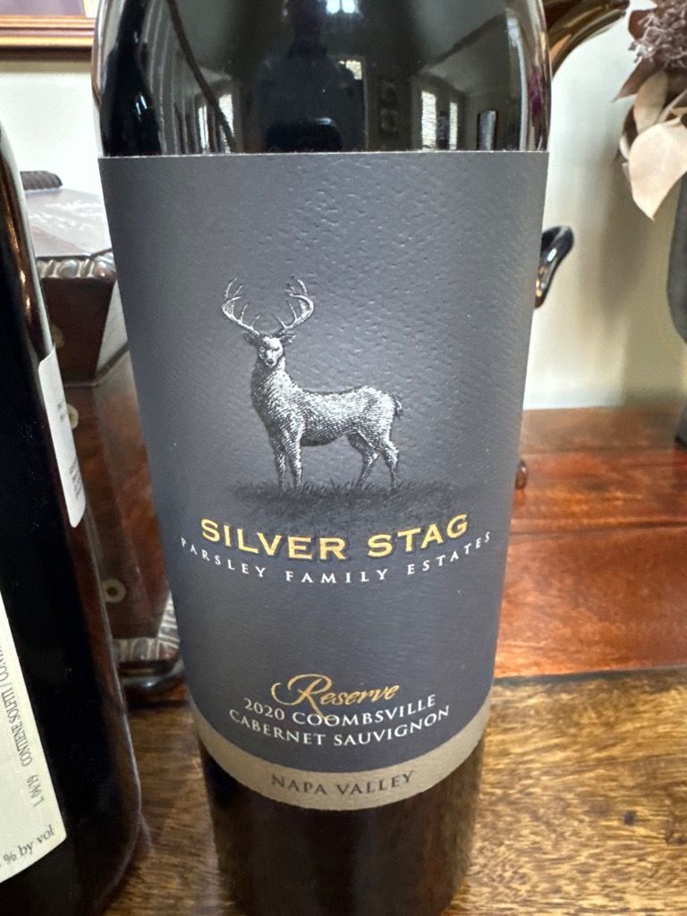 2020 Silver Stag Cabernet Sauvignon Coombsville Reserve Parsley Family ...