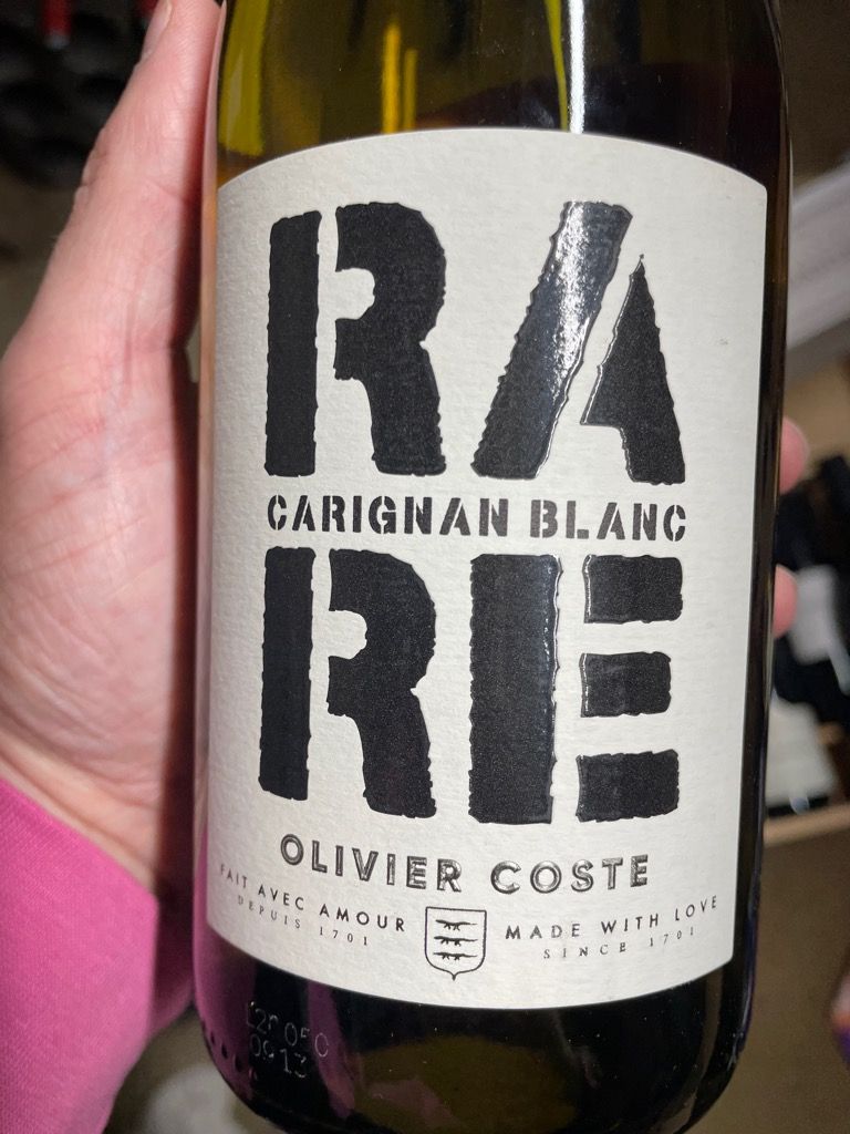 NV Olivier Coste Carignan Blanc Rare, France, Languedoc Roussillon ...