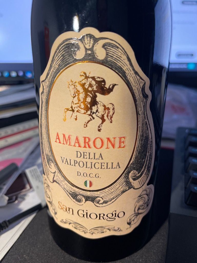 2017 Casa Vinicola Bennati Amarone della Valpolicella San Giorgio ...