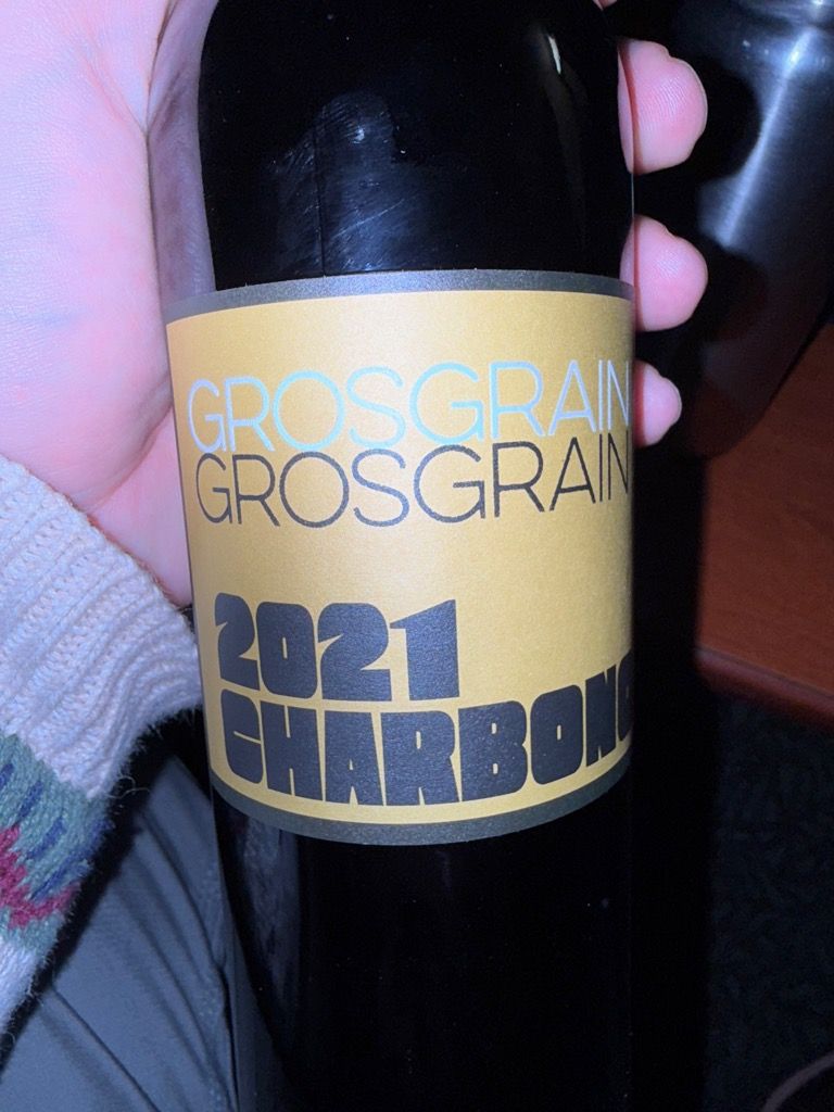 2021 Grosgrain Vineyards Charbono, USA, Washington, Columbia Valley ...