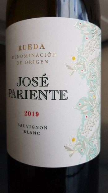 2019 Bodega José Pariente Sauvignon Blanc Rueda, Spain, Castilla y León ...