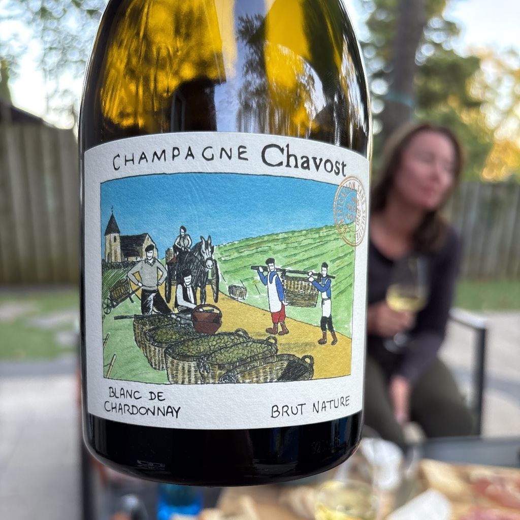 NV Chavost Champagne Blanc de Chardonnay Extra Brut, France, Champagne ...