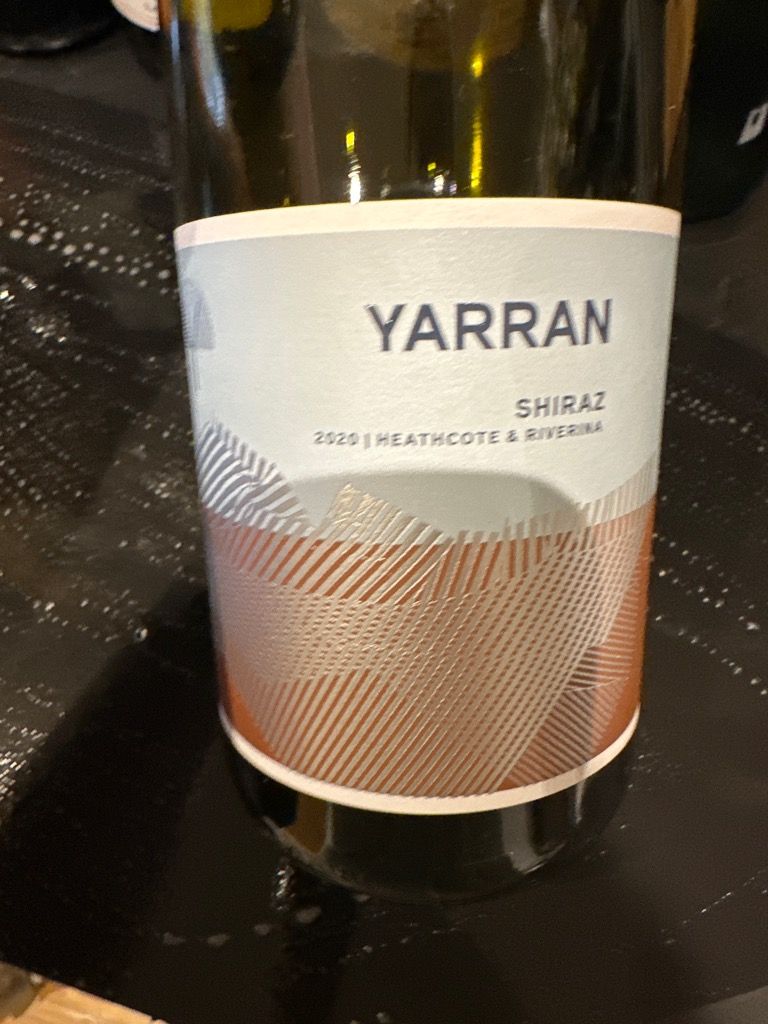 2020 Yarran Wines Shiraz Block Series, Australia, Victoria, Central ...