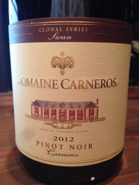 2012 Domaine Carneros Pinot Noir Carneros, USA, California, Napa ...
