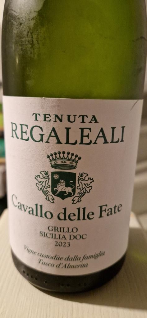2023 Tasca D'Almerita Grillo Cavallo delle Fate Tenuta Regaleali, Italy ...