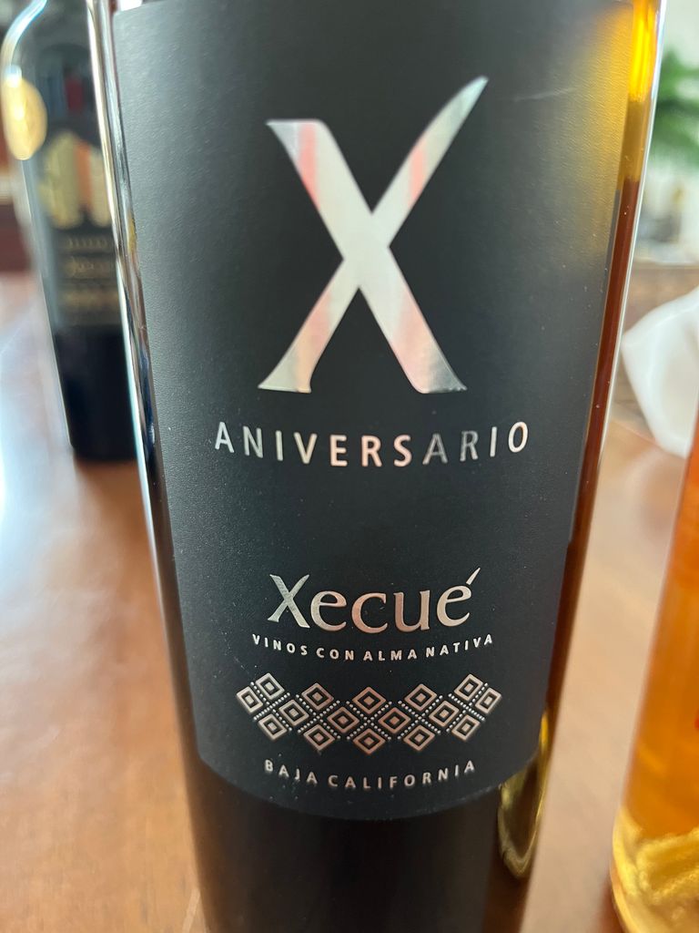 2012 Xecue "X Aniversario" Malbec-Cab Sauv-Cab Franc Valle de Guadalupe ...