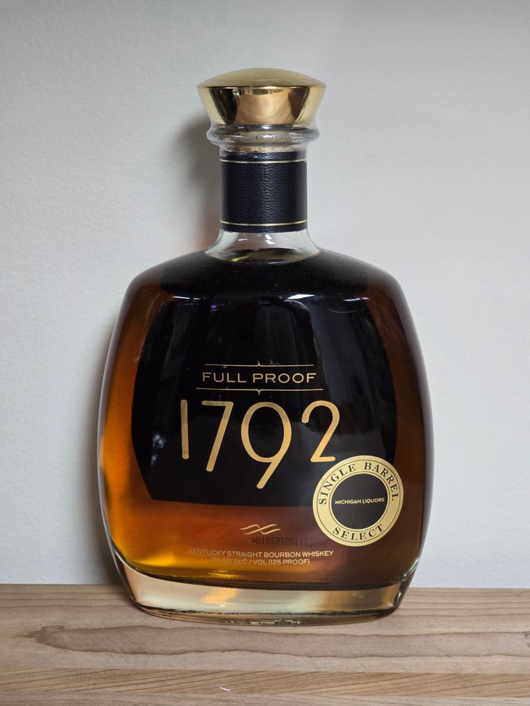2021 Barton 1792 Distillery Full Proof (Michigan Liquors) Single Barrel ...