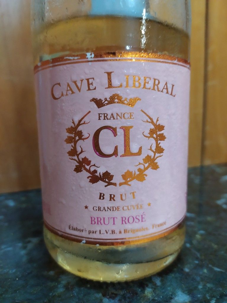 NV Les Vins de Breban Cave Libéral Grande Cuvée CL Brut Rosé, France ...
