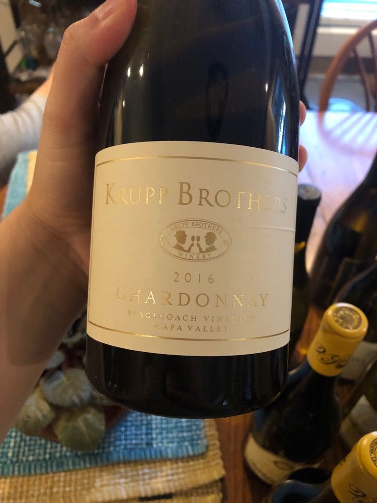 2016 Krupp Brothers Estates Chardonnay Stagecoach Vineyard, USA ...