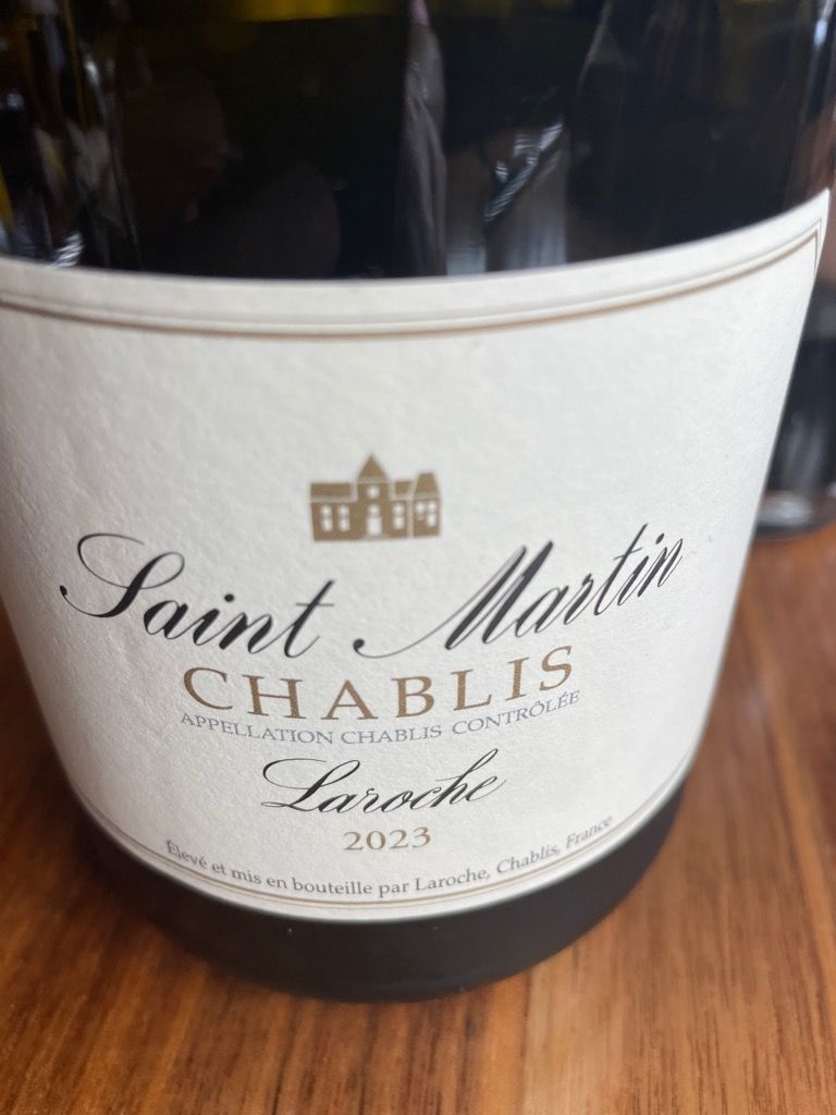 2023 Domaine Laroche Chablis Saint Martin, France, Burgundy, Chablis ...