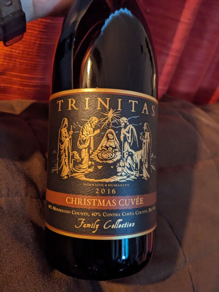 2016 Trinitas Christmas Cuvée Family Collection, USA, California - CellarTracker