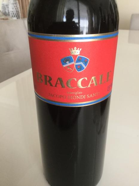 2015 Jacopo Biondi-Santi Braccale, Italy, Tuscany, Maremma, Morellino ...