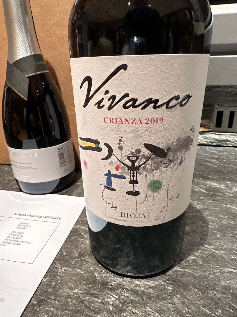 2019 Dinastía Vivanco Rioja Crianza Selección de Familia, Spain, La ...