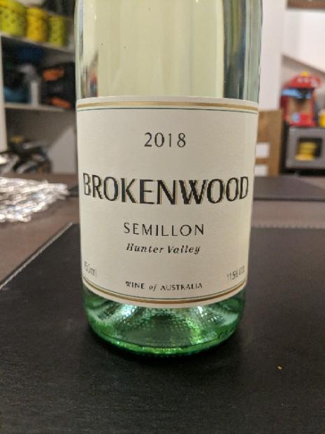 2018 Brokenwood Sémillon, Australia, New South Wales, Hunter Valley ...