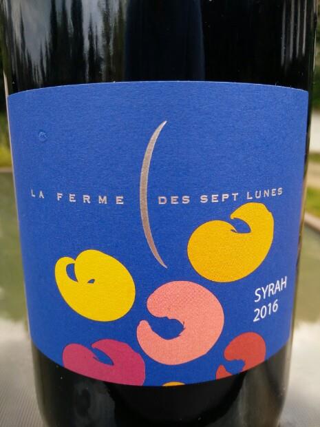 2017 Jean Delobre Syrah La Ferme des Sept Lunes, France, Rhône ...