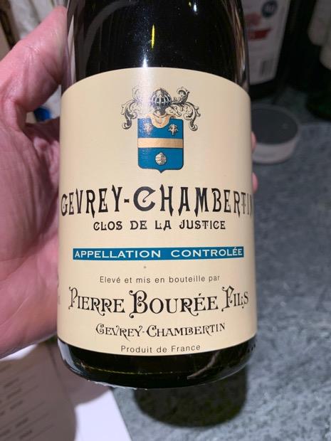 2005 Pierre Bourée Fils Gevrey-Chambertin Clos de la Justice, France ...