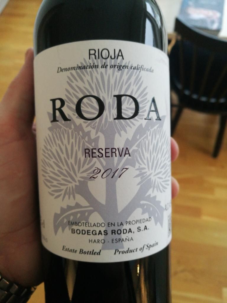 2017 Bodegas Roda Rioja Roda Reserva, Spain, La Rioja, La Rioja Alta ...