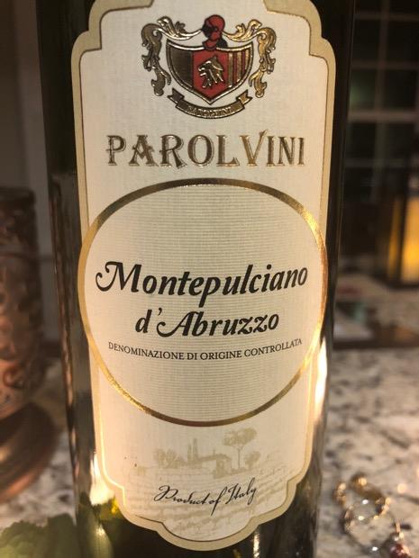 2014 Parolvini Montepulciano Montepulciano d'Abruzzo, Italy, Veneto ...