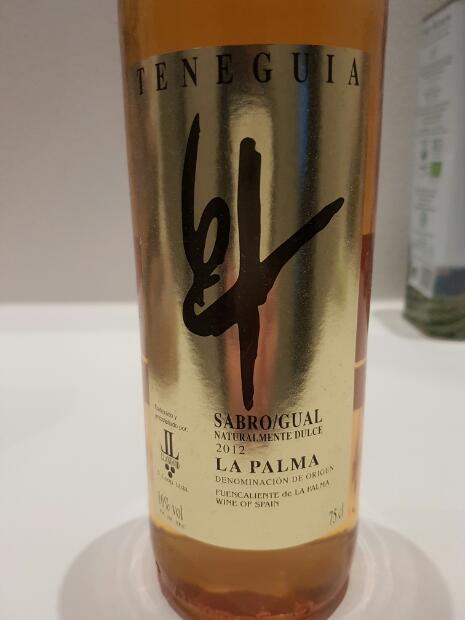 2019 Teneguia (Llanovid S. Coop. Ltda.) La Palma Sabro/Gual Dulce ...