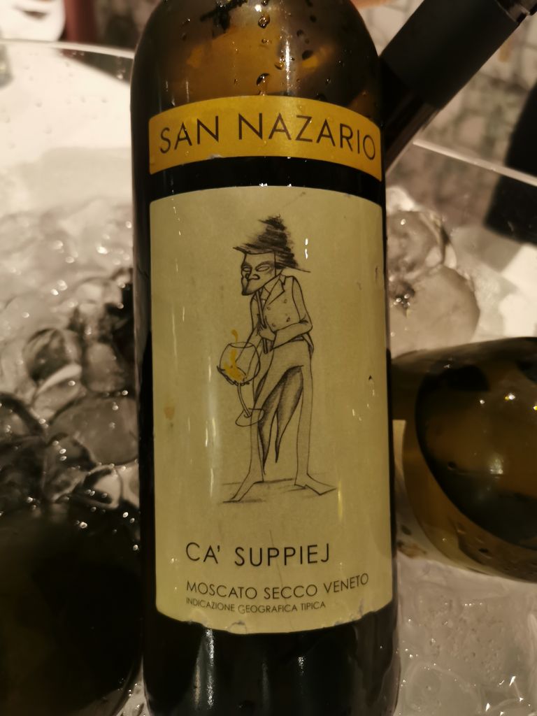 2019 San Nazario Moscato Giallo Cà Suppiej Moscato Secco Veneto IGT ...