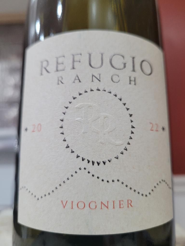 2023 Refugio Ranch Viognier, USA, American - CellarTracker