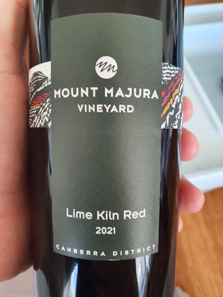 2022 Mount Majura Lime Kiln Red, Australia, New South Wales, Southern ...