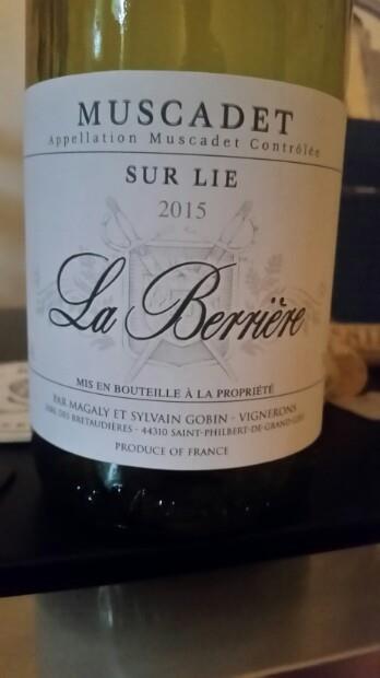 2014 Château La Berriere Muscadet de Sèvre-et-Maine, France, Loire ...