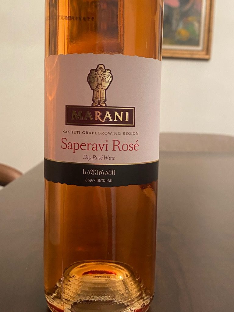 2019 Telavi Wine Cellar Saperavi Rosé Marani, Georgia, Kakheti ...