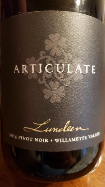 2013 Genius Loci Wines Pinot Noir Articulate Lundeen, USA, Oregon ...