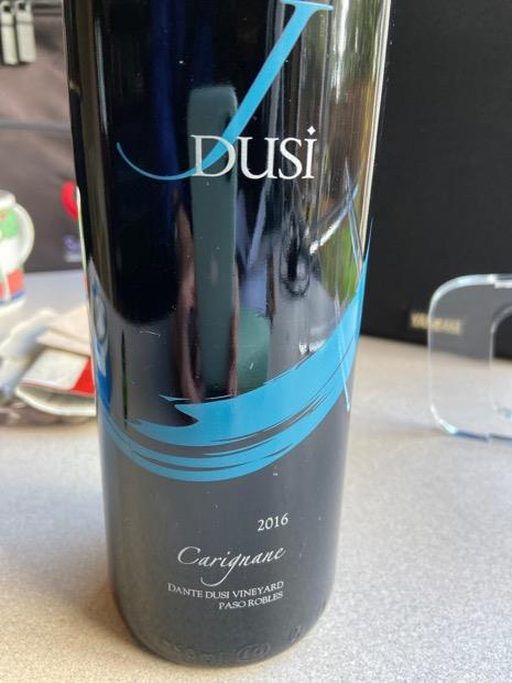 2016 J. Dusi Carignane Dante Dusi Vineyard, USA, California, Central ...