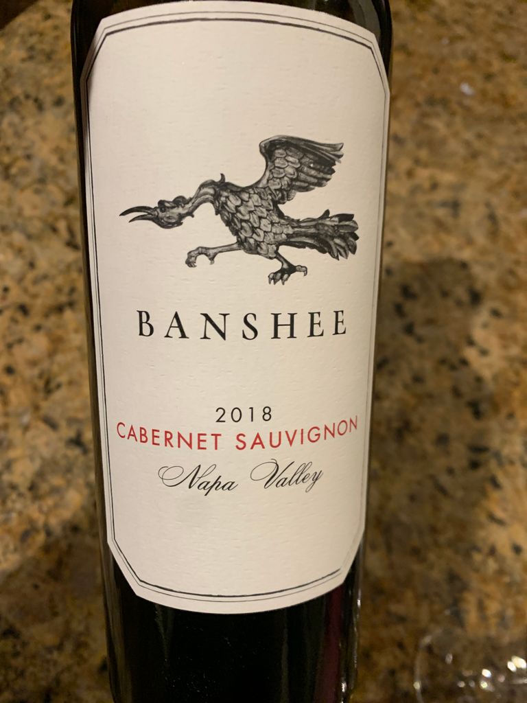 2018 Banshee Cabernet Sauvignon Napa Valley, USA, California, Napa ...
