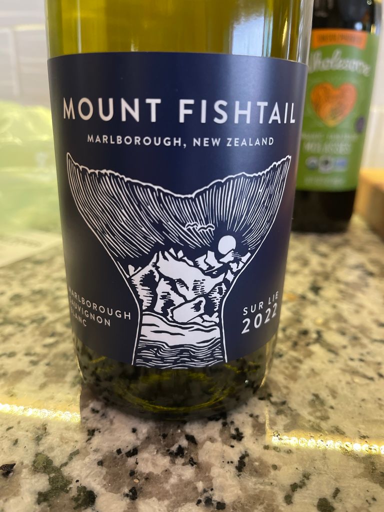 2022 Mount Fishtail Sauvignon Blanc, New Zealand, South Island ...